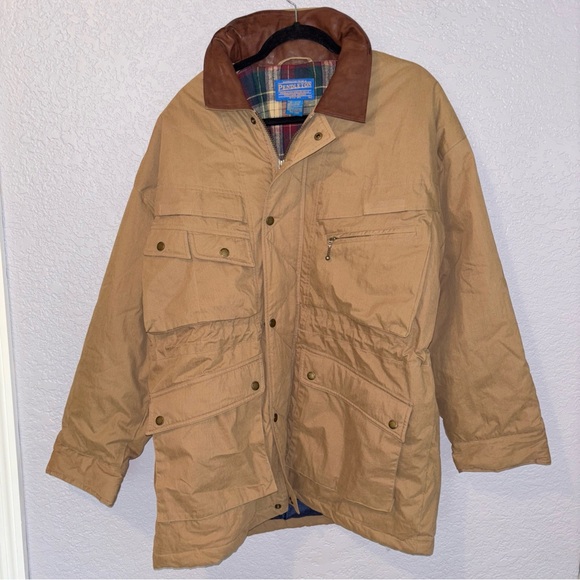 Pendleton | Jackets & Coats | Pendleton Brown And Tan Military Field ...